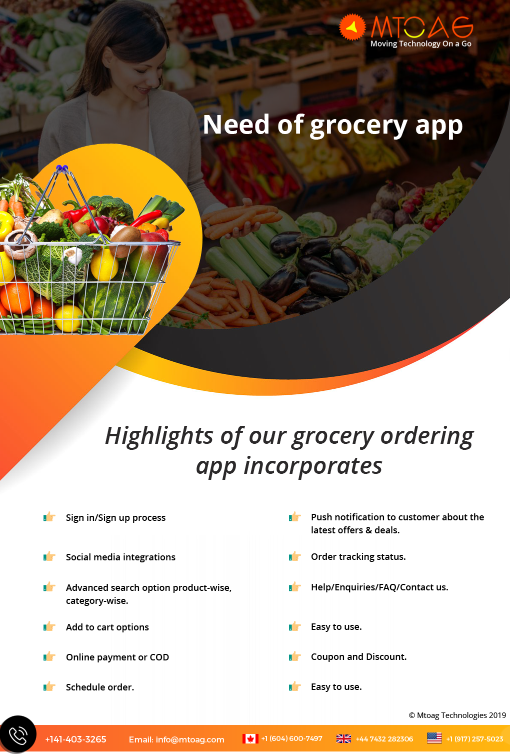 Indian grocery store: Enhance grocery list items with grocery app