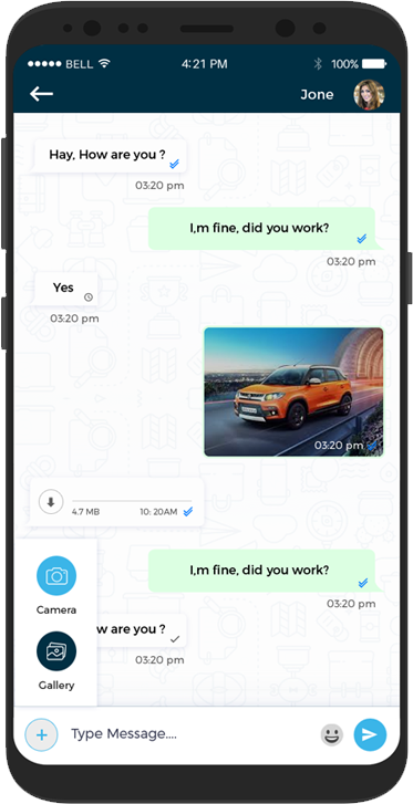 WhatsApp clone app | Chat App Clone | Mtoag