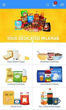 Milk Delivery App Development | App for Milk Delivery | Mtoag